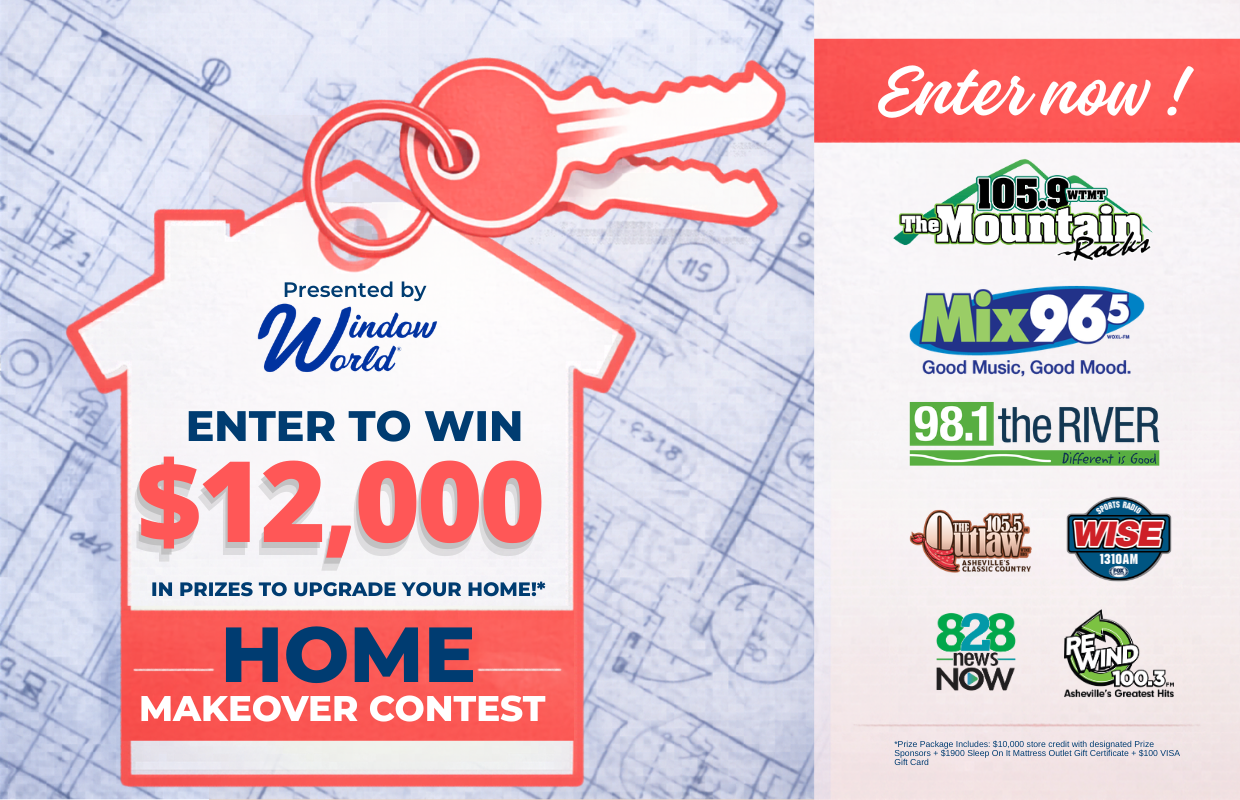 $12,000 Home Makeover Contest | 105.9 The Mountain